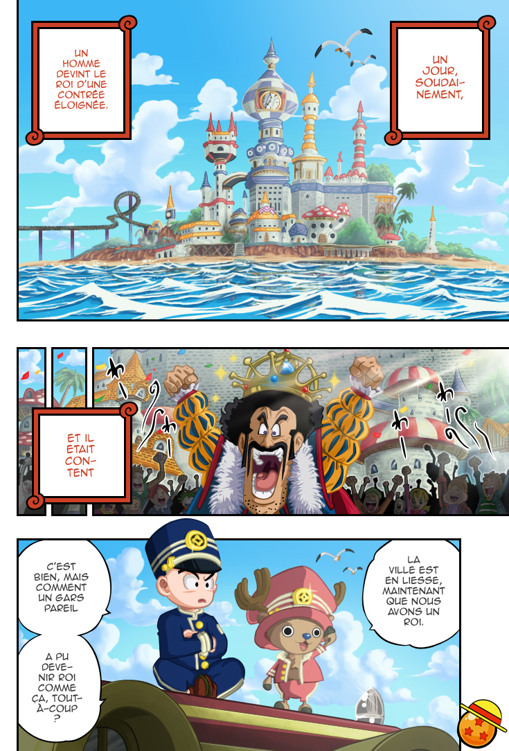 Manga en ligne : Cross Epoch (Dragon Ball & One Piece) : Chapitre 2 page 1